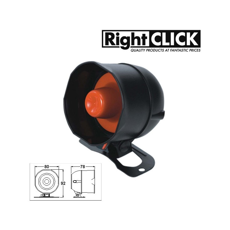 12v Six Tone SIREN for car alarms SIR6TRD